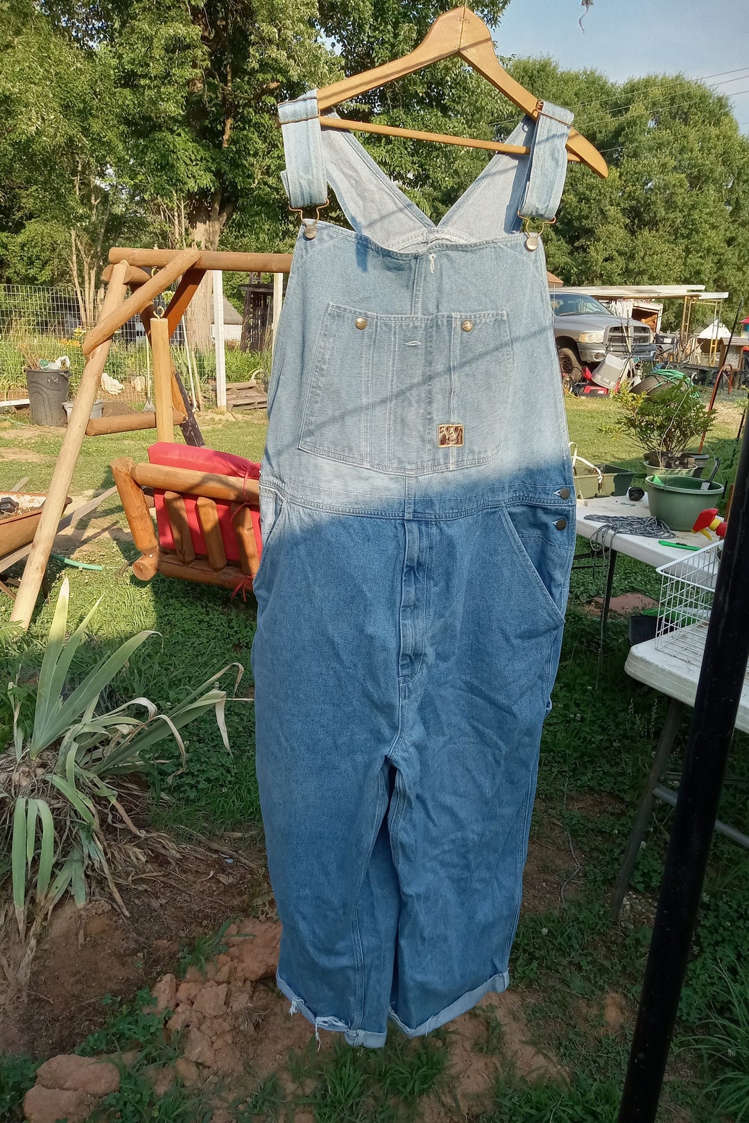 Walls Bib Overalls/large Size/made in Russia/100% Cotton/blue Denim ...