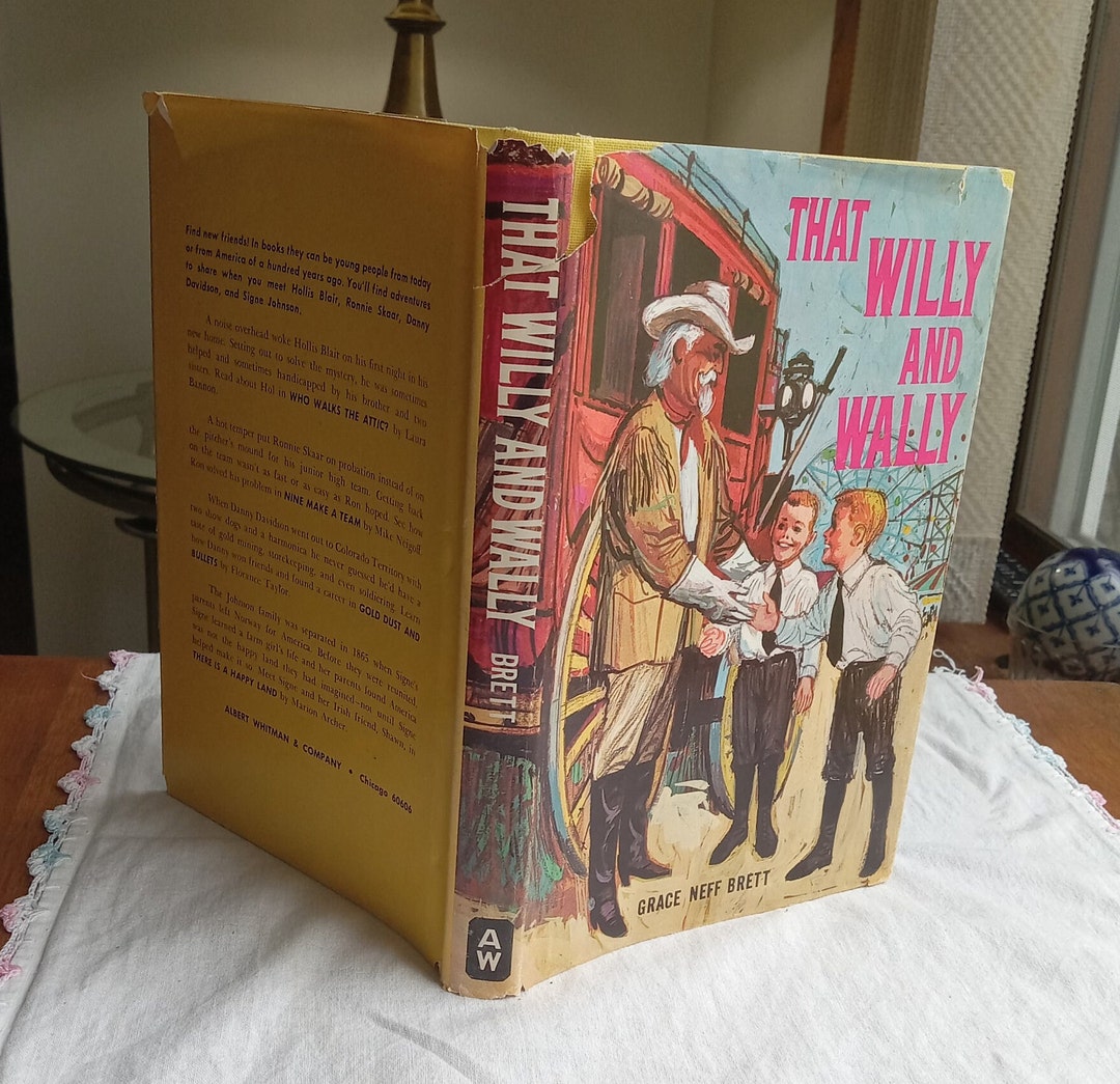 That Willy and Wally: Chicago 1908, Hardbound Children's Book - Etsy