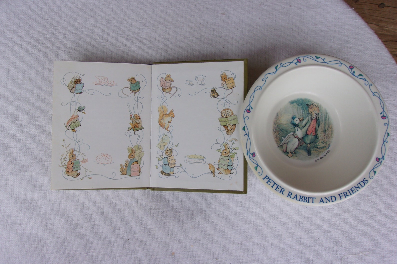 Jemima Puddle-duck Book by Beatrix Potter Matching Peter - Etsy