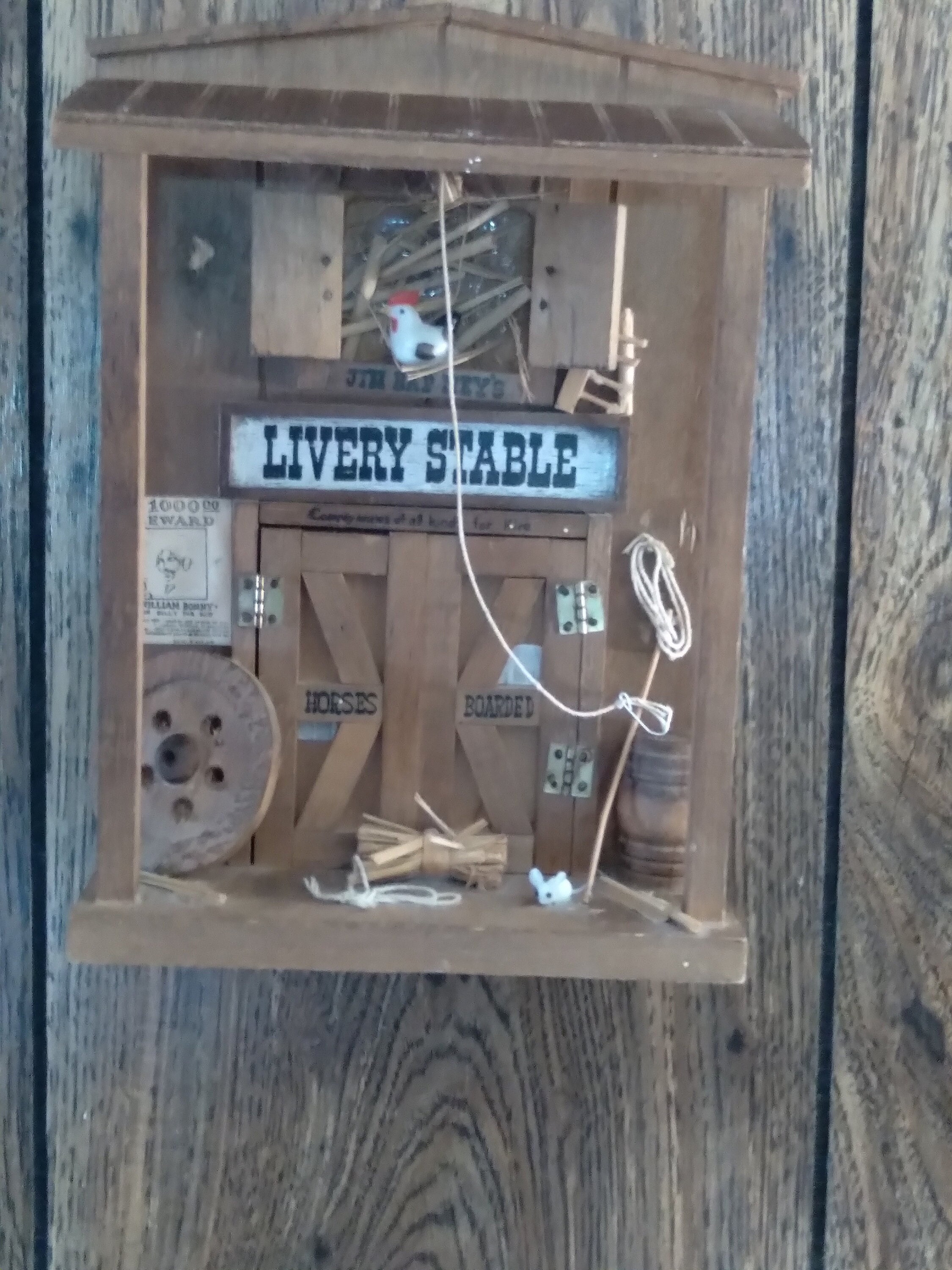Livery Stable/diorama/wall Décor/western Décor | Etsy