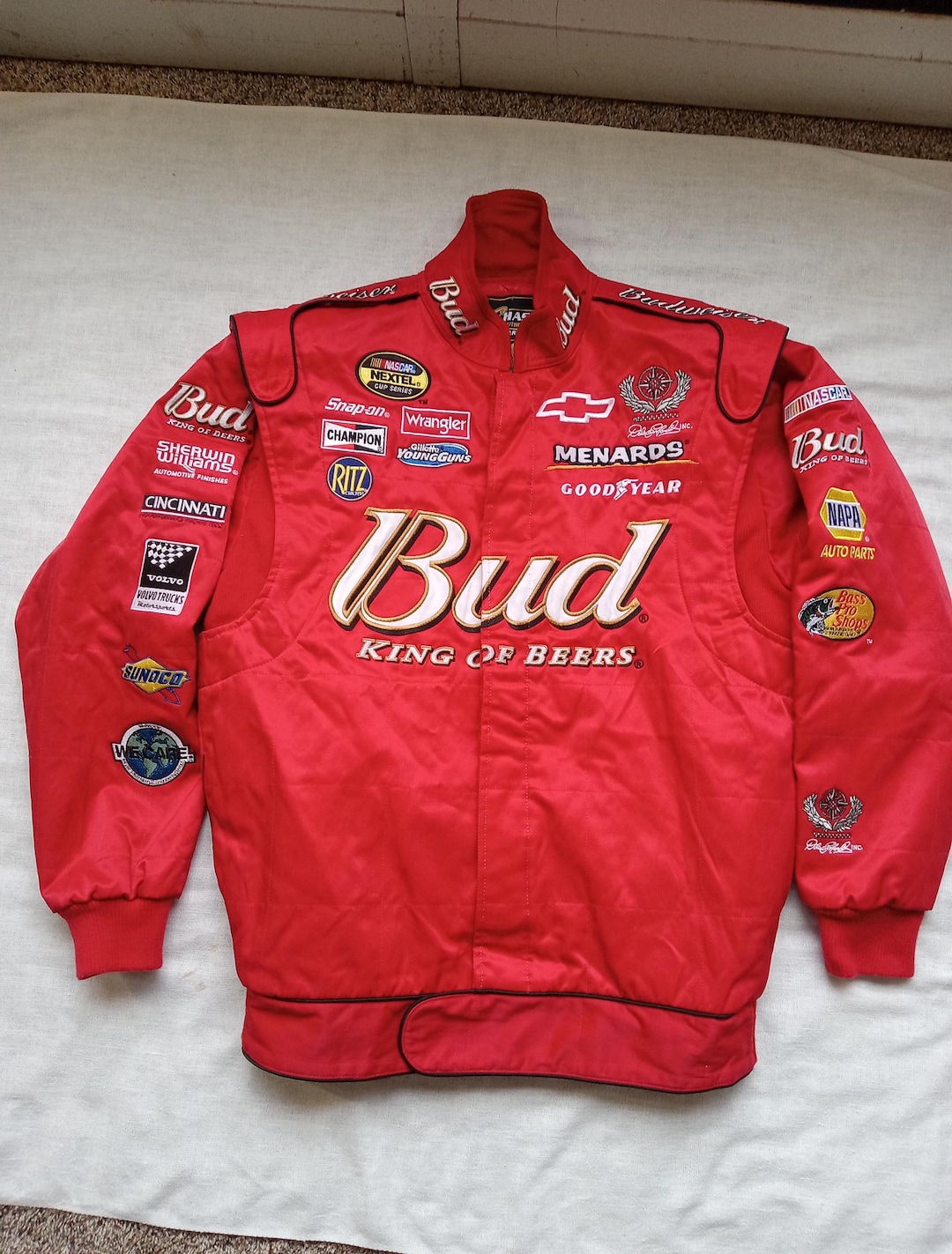 Dale Earnhardt NASCAR Jacket/chase Authentics Drivers Line/size M/25 ...