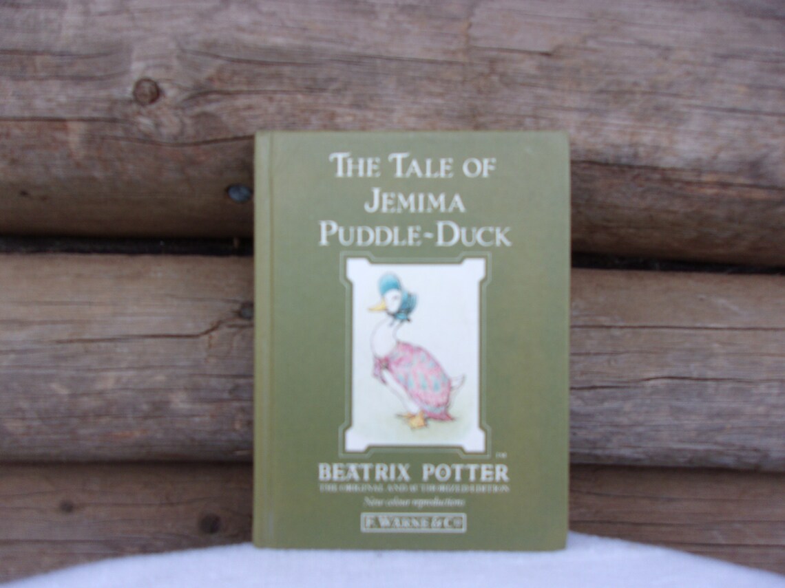 Jemima Puddle-duck Book by Beatrix Potter Matching Peter - Etsy