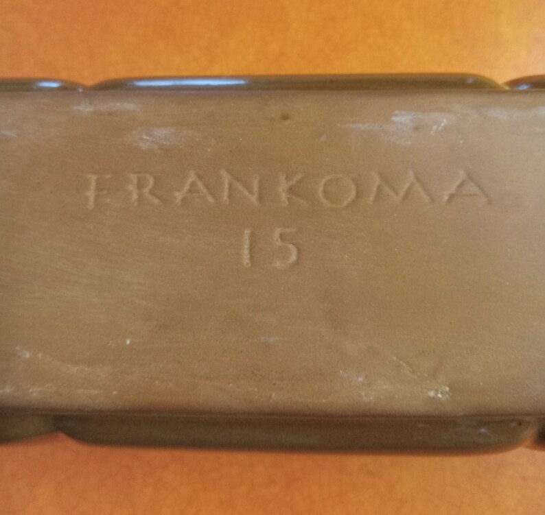 Frankoma Planter 15/desert Gold/rectangular Heavy Planter/mid Century ...