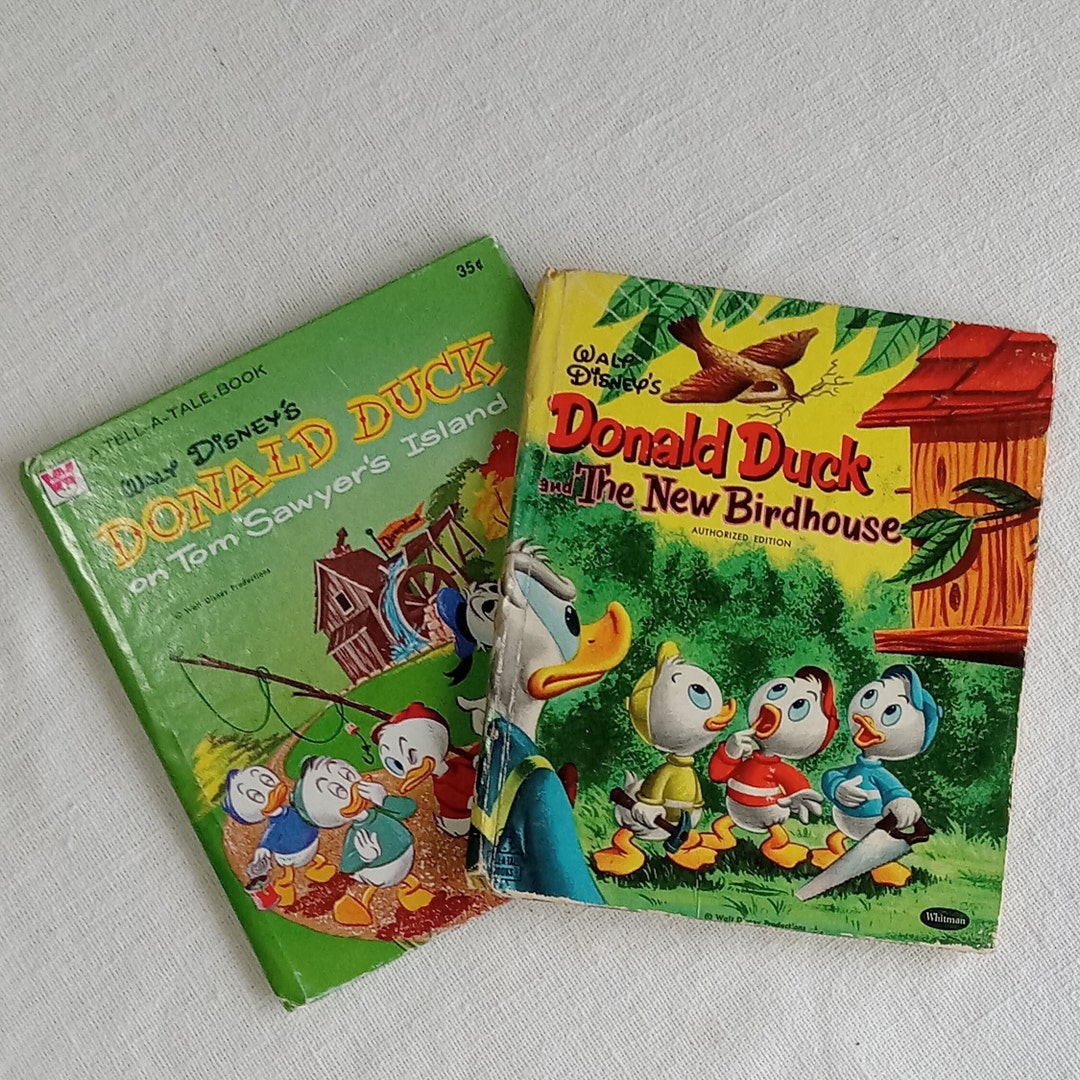 Donald Duck Books/whitman Tell-a-tale Books/walt Disney's - Etsy