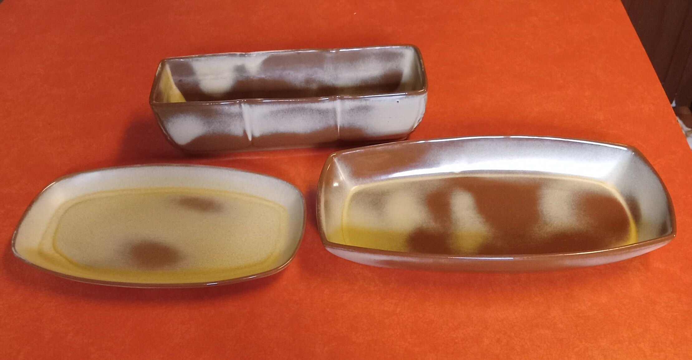 Frankoma Planter 15/desert Gold/rectangular Heavy Planter/mid Century ...