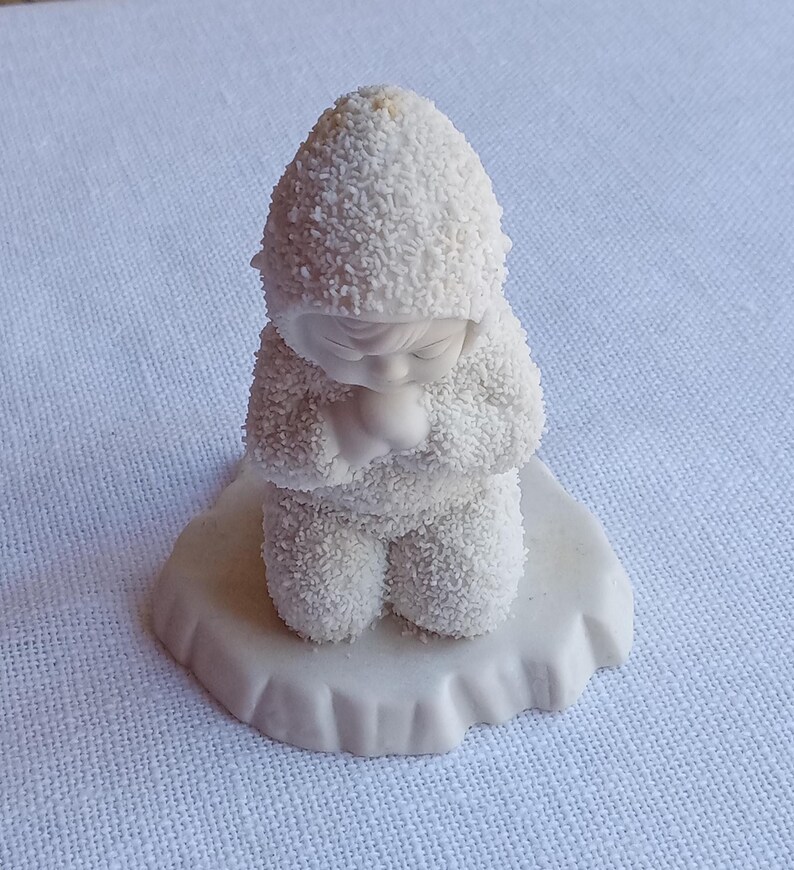 Snowbabies Winter Tales/praying Angel Baby/now I Lay Me Down to Sleep ...