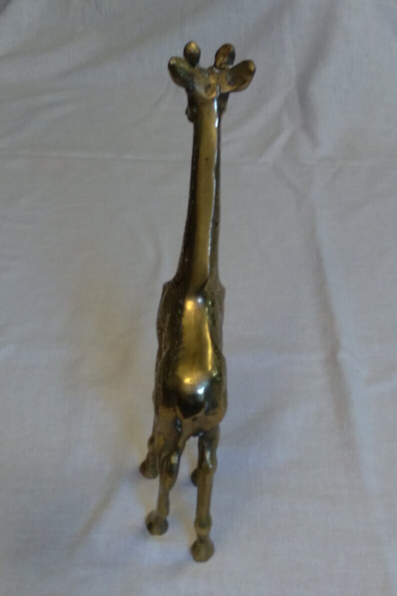 Brass Giraffe Large Brass Statue Collectable - Etsy