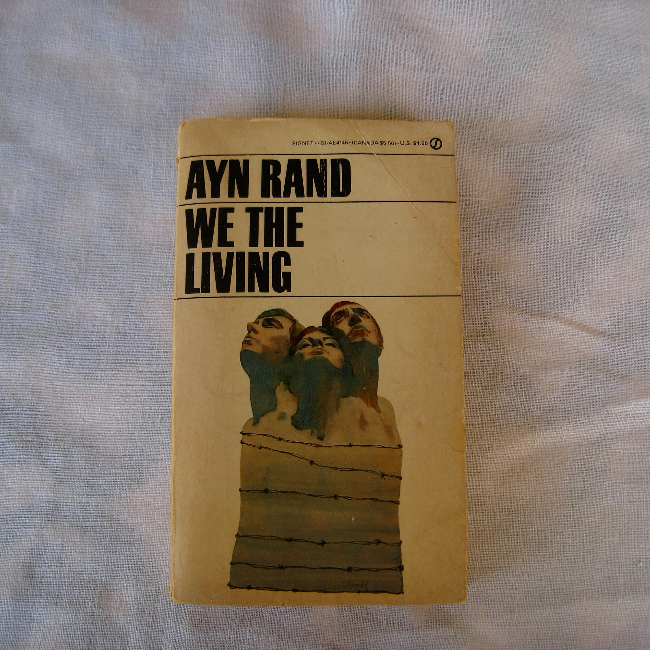 Ayn Rand/we the Living/first Novel/russian Revolution - Etsy