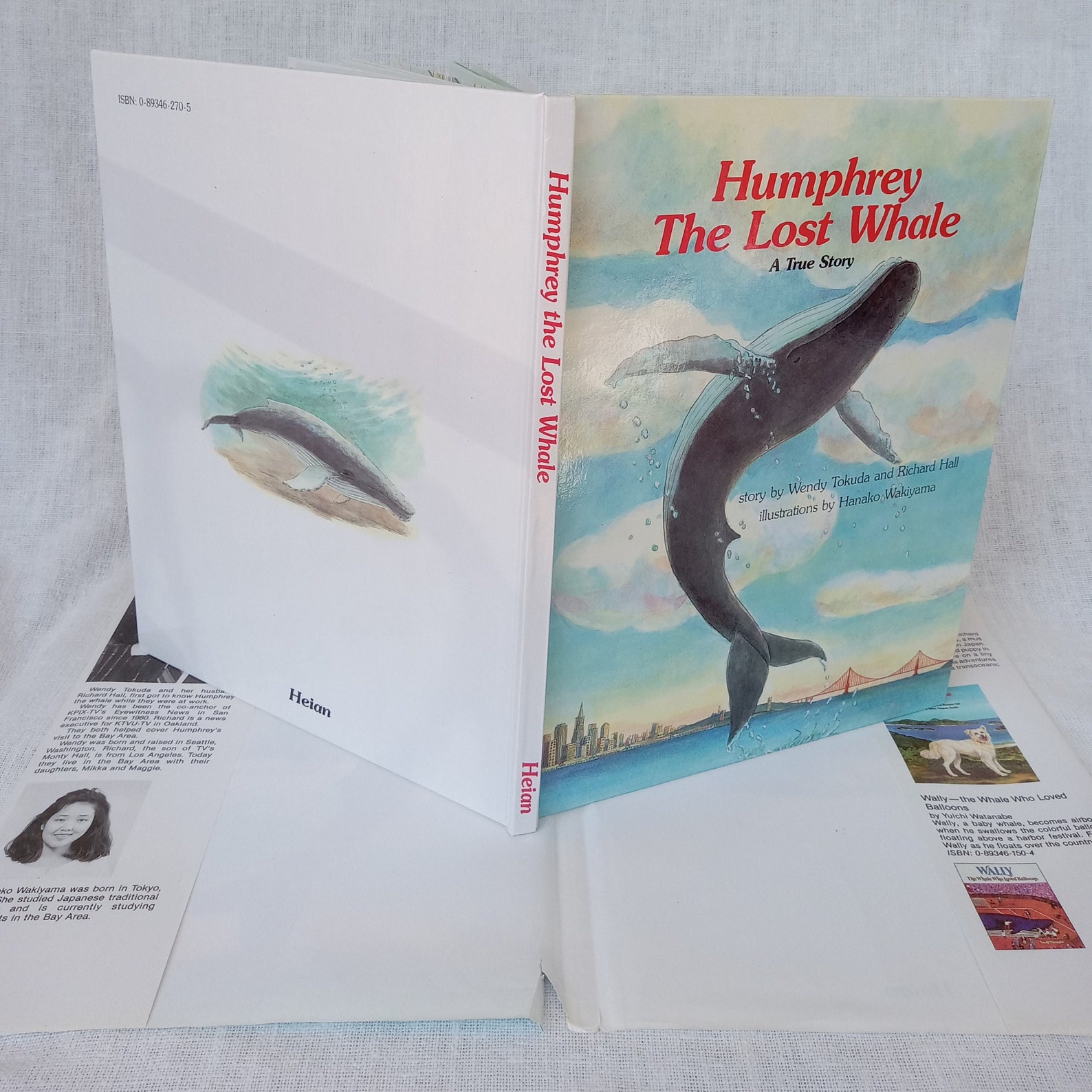 Humphrey the Lost Whale A True Story/wendy Tokuda & Richard - Etsy