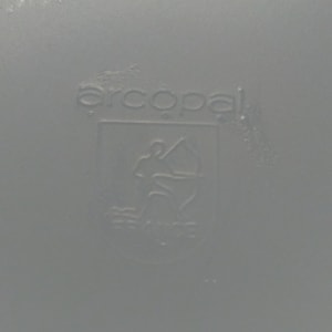 Arcopal Fireworks Dinner Plates/ Set of Four/made in France/1980's ...