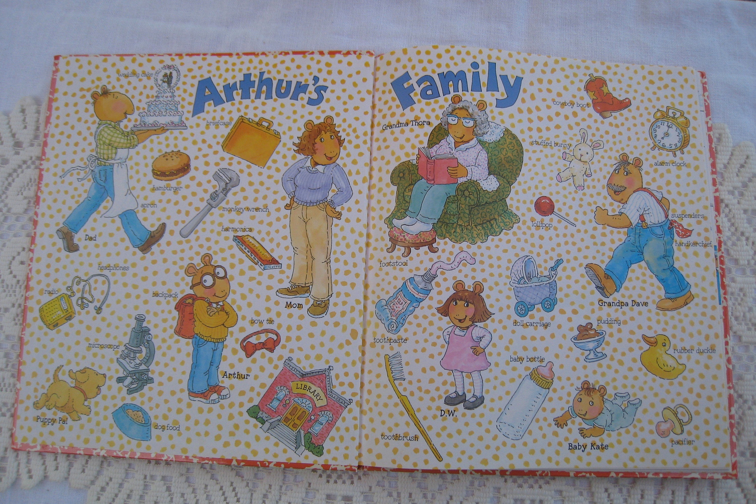 Arthur's Really Helpful Word Bool/Marc Brown/Vocabulary | Etsy