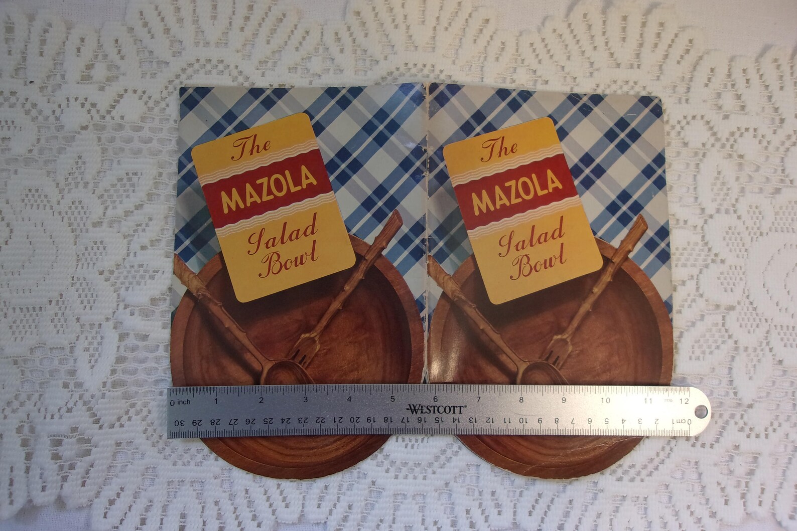 The Mazola Salad Bowl Vintage Promotional Cookbook, From Mazola Corn ...