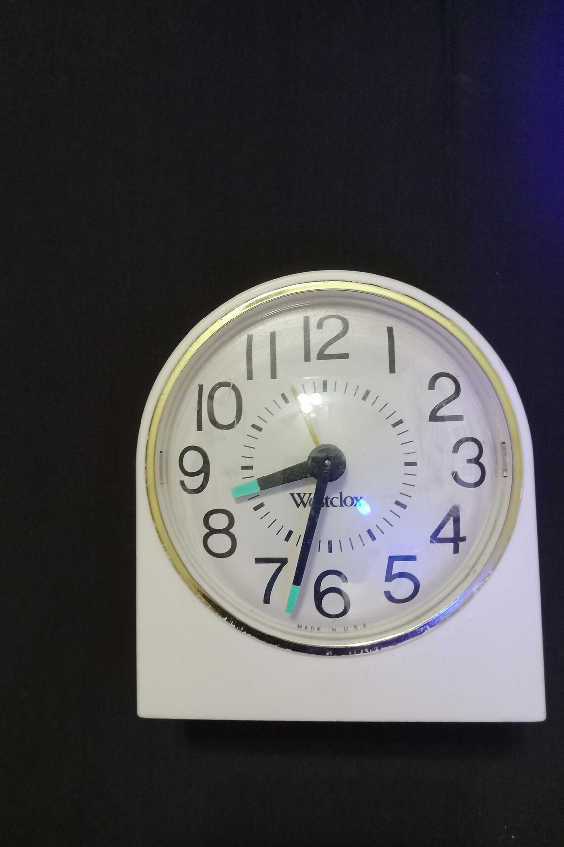 Westclox Wind up Alarm Clock/modern Industrial Style/made in - Etsy