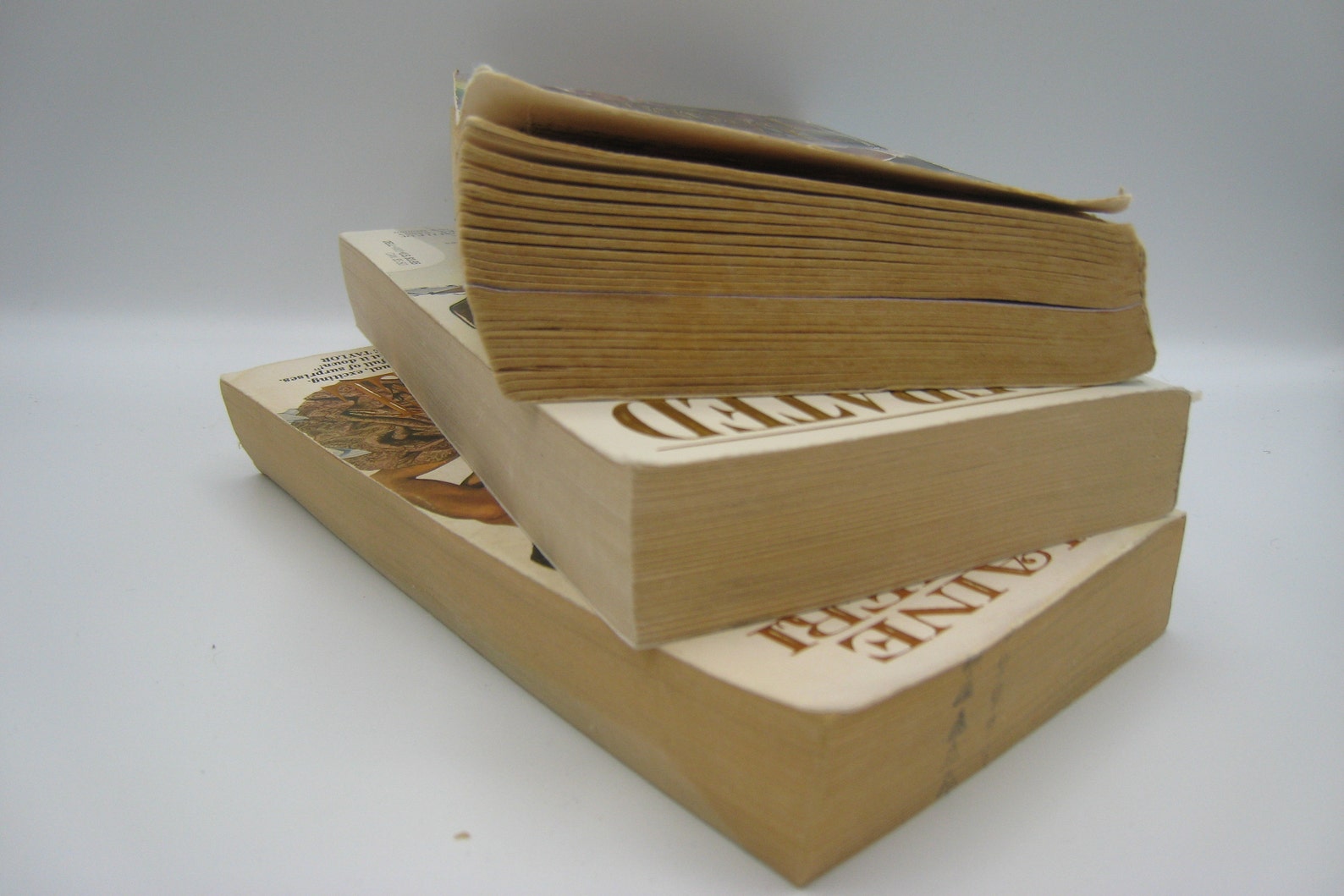 Romance Novels Vintage Paperbacks Stack of Three Boho - Etsy