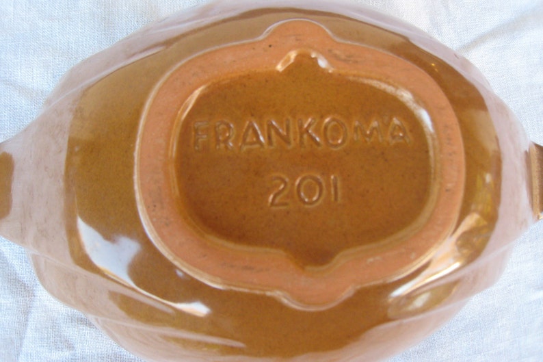 Frankoma Serving Bowl/no. 201/lazy Bones - Etsy