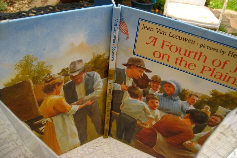 A Fourth of July on the Plains/jean Van Leeuwen/oregon Trail - Etsy