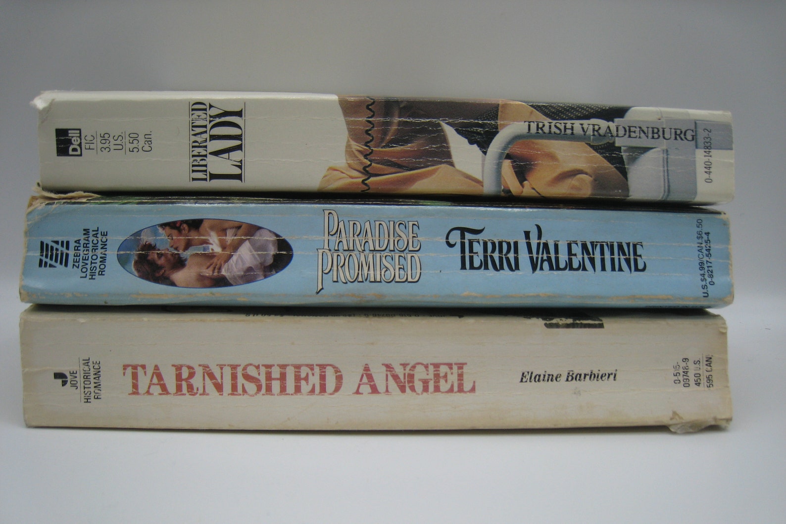 Romance Novels Vintage Paperbacks Stack of Three Boho - Etsy