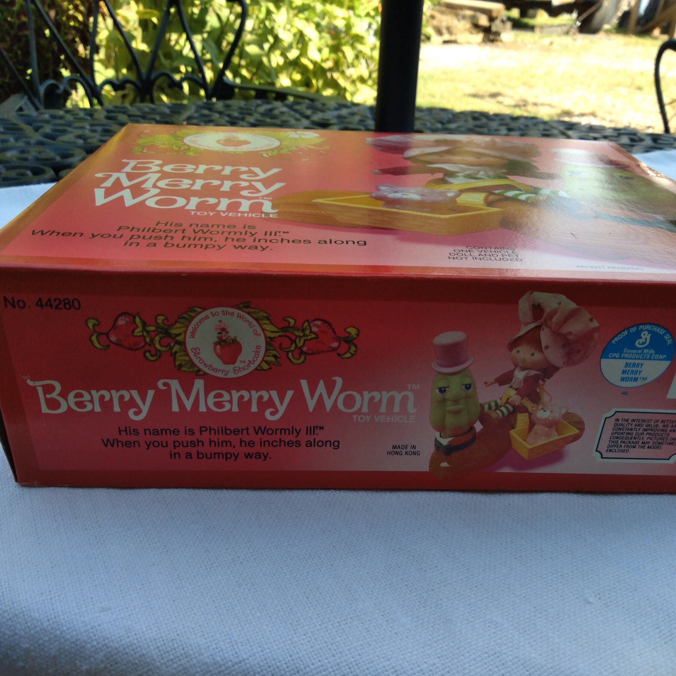 Berry Merry Worm/toy Vehicle/strawberry Shortcake/unopened Box/kenner ...