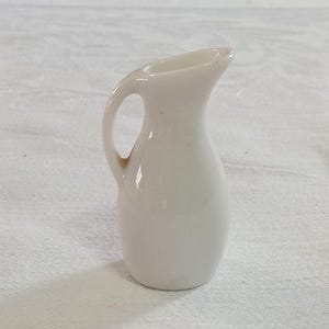 Miniature Pitcher/ewer/doll House China/fairy Garden/tiny Pitcher/gift ...
