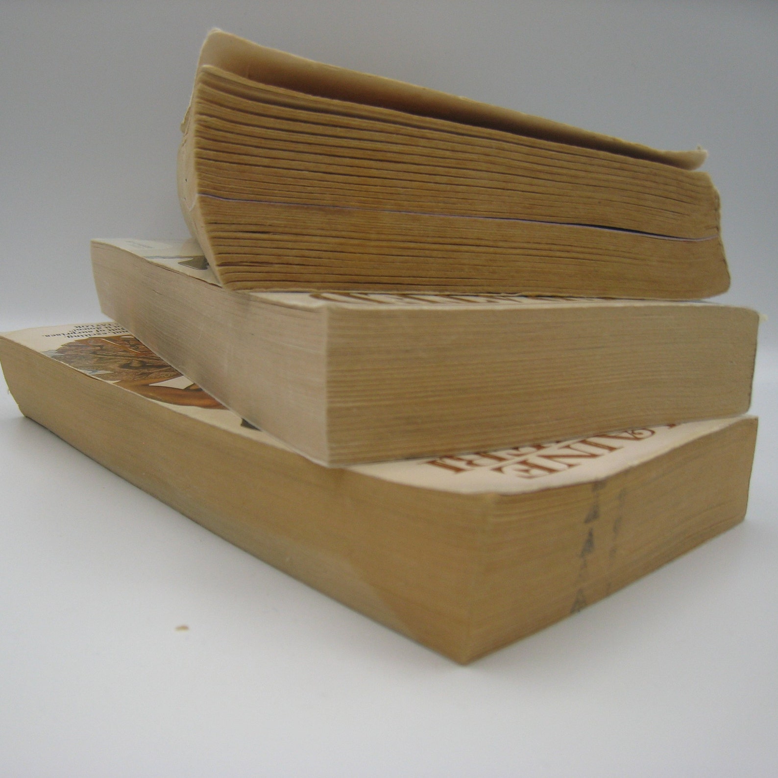 Romance Novels, Vintage Paperbacks, Stack of Three, Boho Bedroom Décor ...