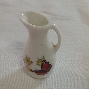 Miniature Pitcher/ewer/doll House China/fairy Garden/tiny Pitcher/gift ...