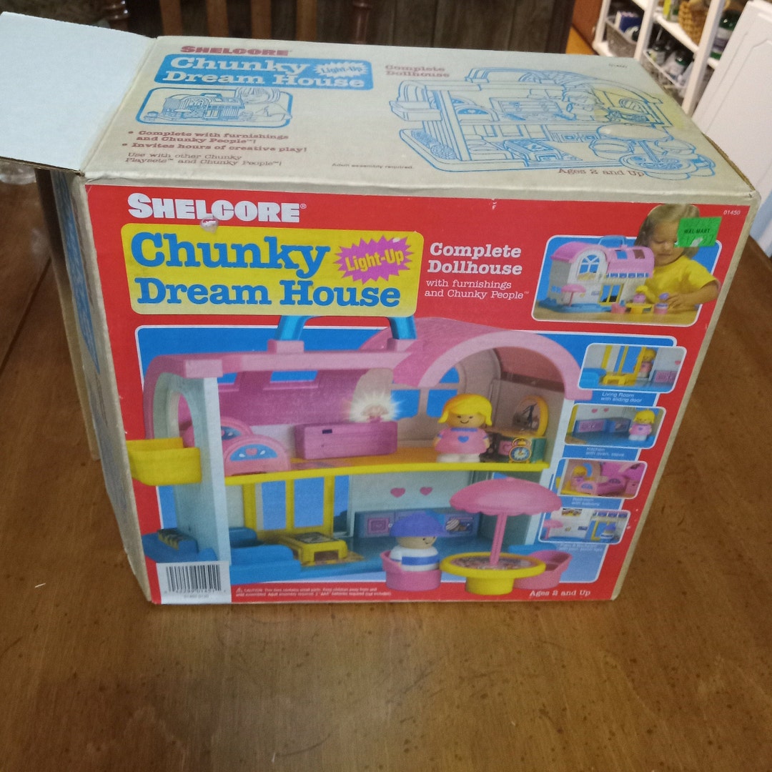 Shelcore Chunky Dream House/light-up/unassembled/sealed in Packages ...