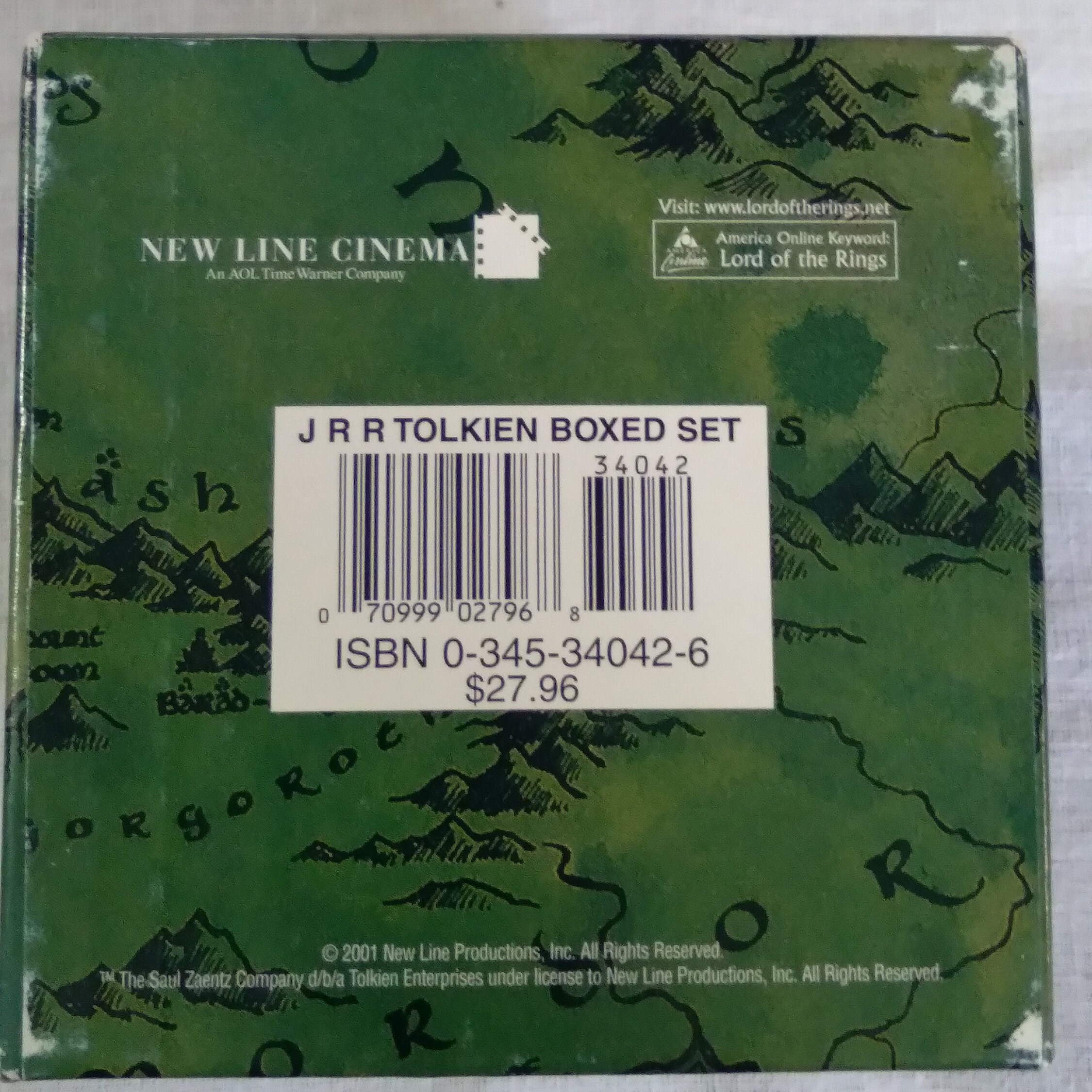 Boxed Set of the Lord of the Ring Trilogy and the - Etsy