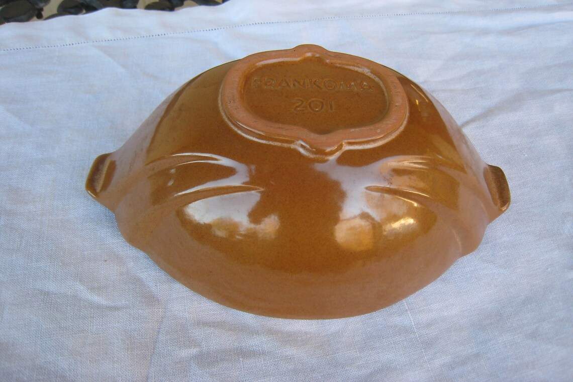 Frankoma Serving Bowl/no. 201/lazy Bones - Etsy