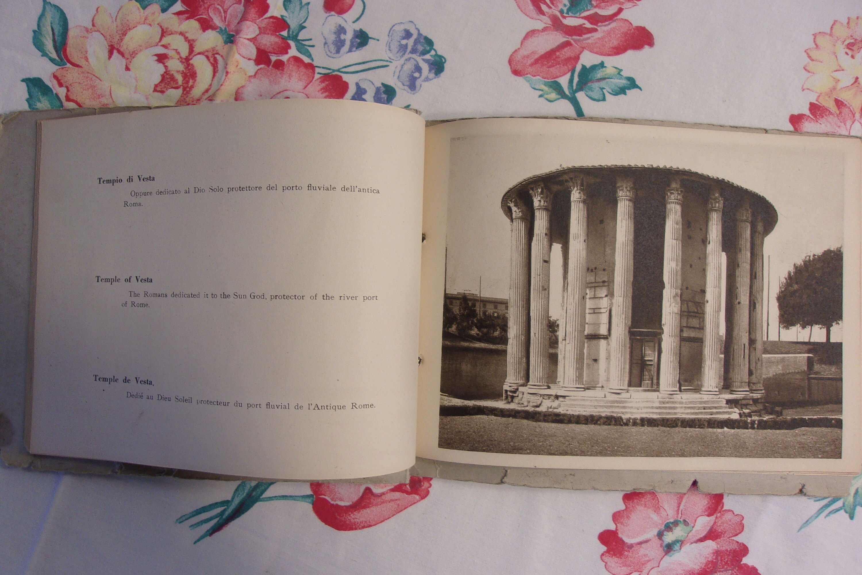 Antique Rome Souvenir Photo Album WWI Era Landmarks of Rome | Etsy