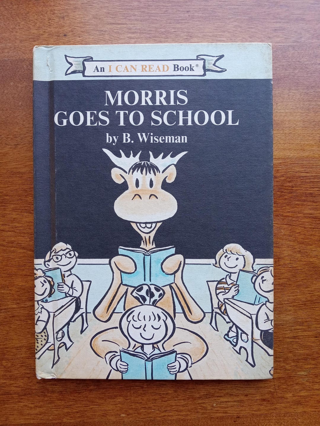Morris Goes to School/b. Wiseman/an I Can Read Book/weekly Reader 1970 ...