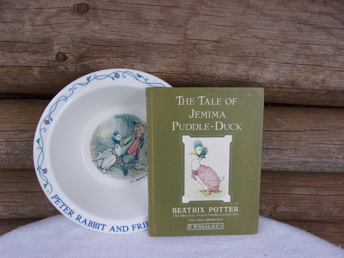 Jemima Puddle-duck Book by Beatrix Potter Matching Peter - Etsy
