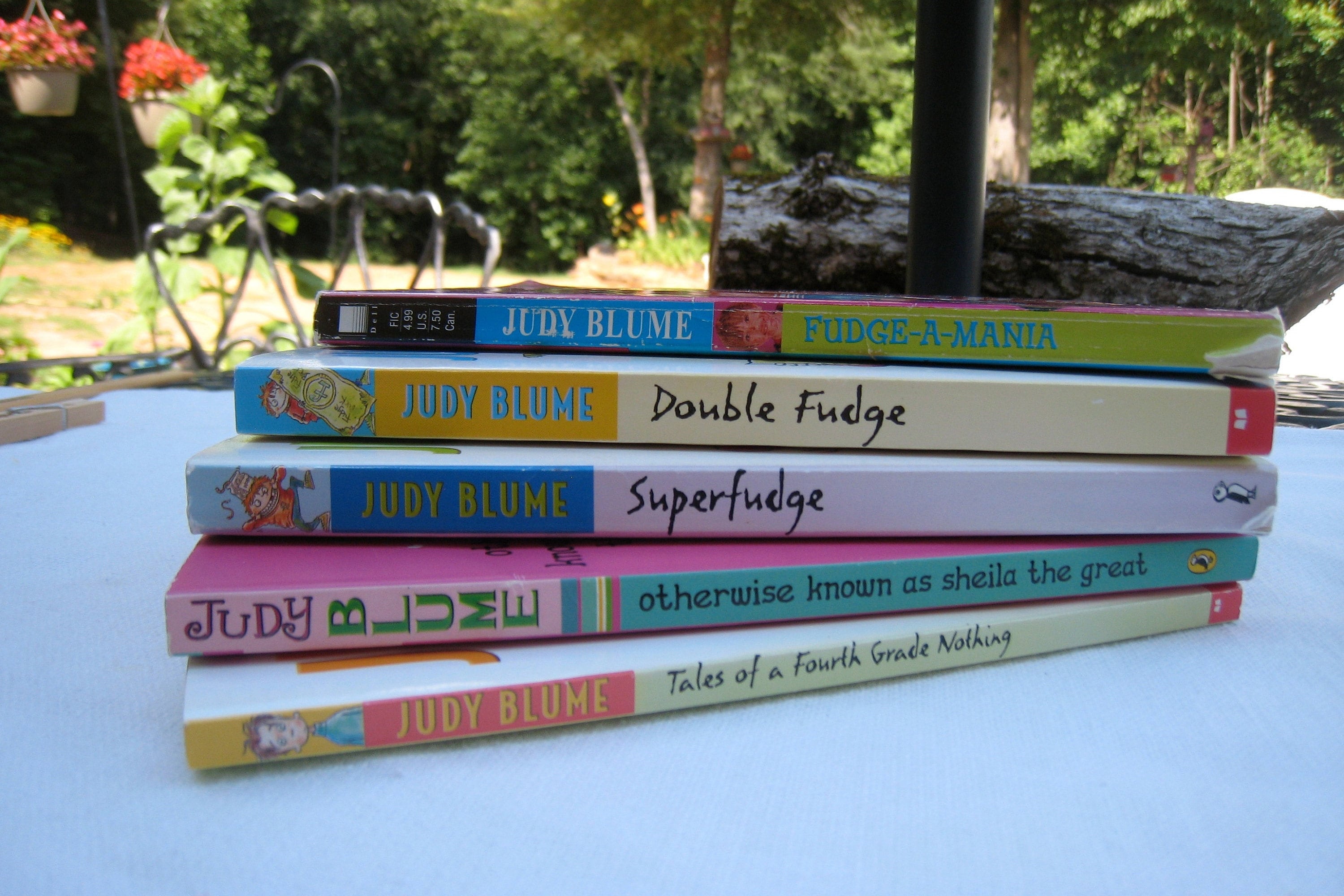 Judy Blume/complete Set of Fudge Books/five Paperback - Etsy UK