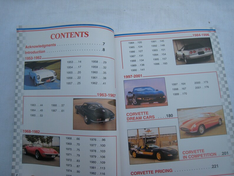 Corvette/standard Catalog Of/1953-2001/john Gunnell/fathers - Etsy