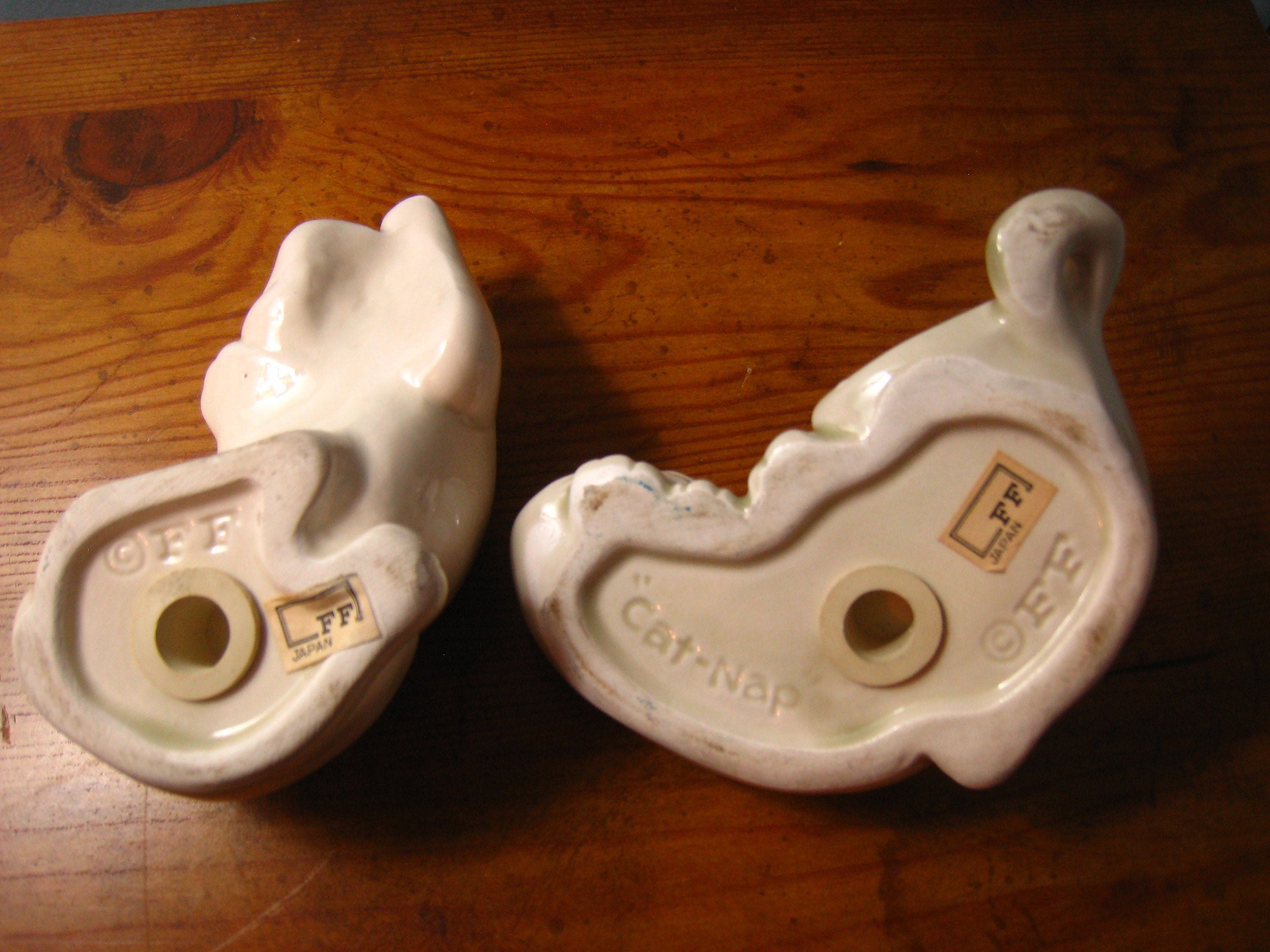 Fitz and Floyd Cat nap Salt and Pepper Shakers - Etsy