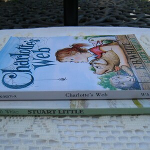 Charlotte's Web/stuart Little/e.b. White/pair of Paperbacks/summer ...