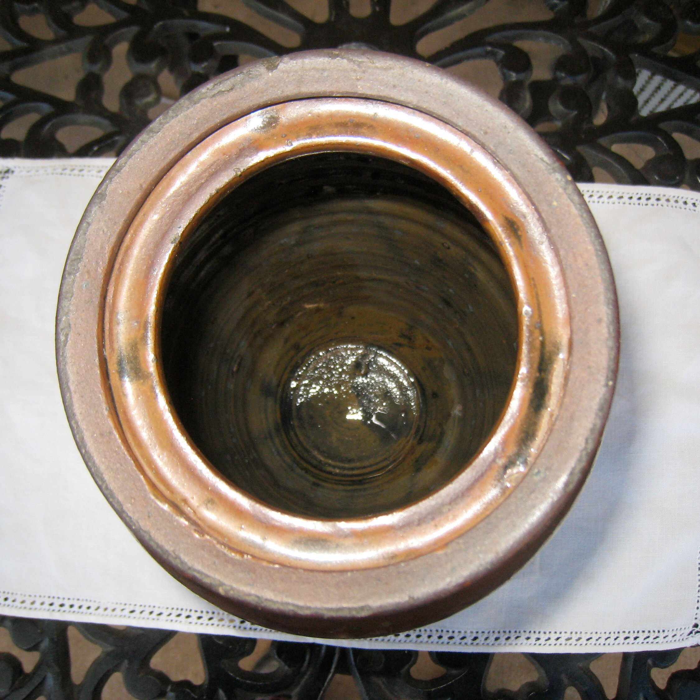 Antique Red Clay Canning Jar/Unknown Makers Mark/Fermentation - Etsy.de