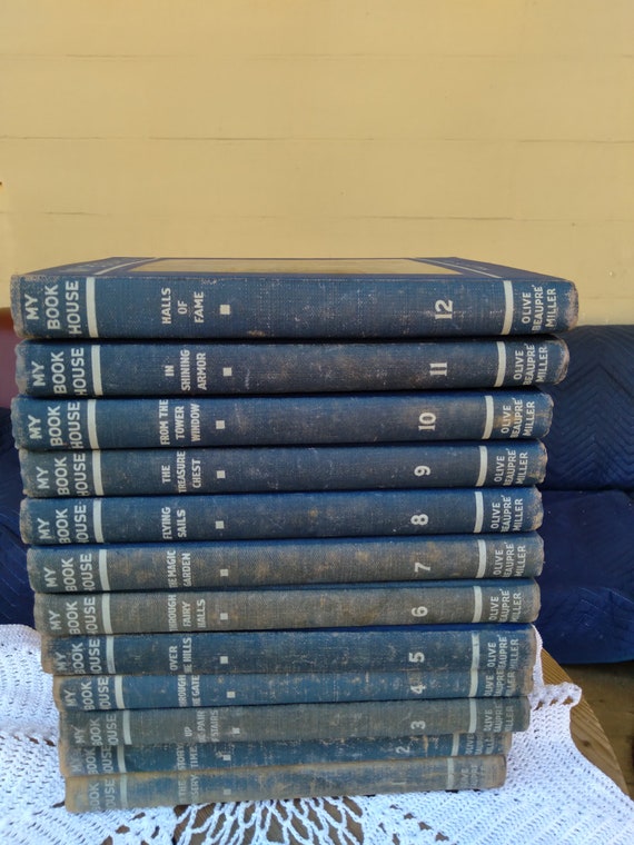 My Book House/vintage Children's Book Set/set of 12 - Etsy
