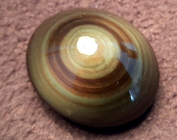 Obsidian Stone, Rainbow Obsidian Eye Gemstone, Rainbow Obsidian ...