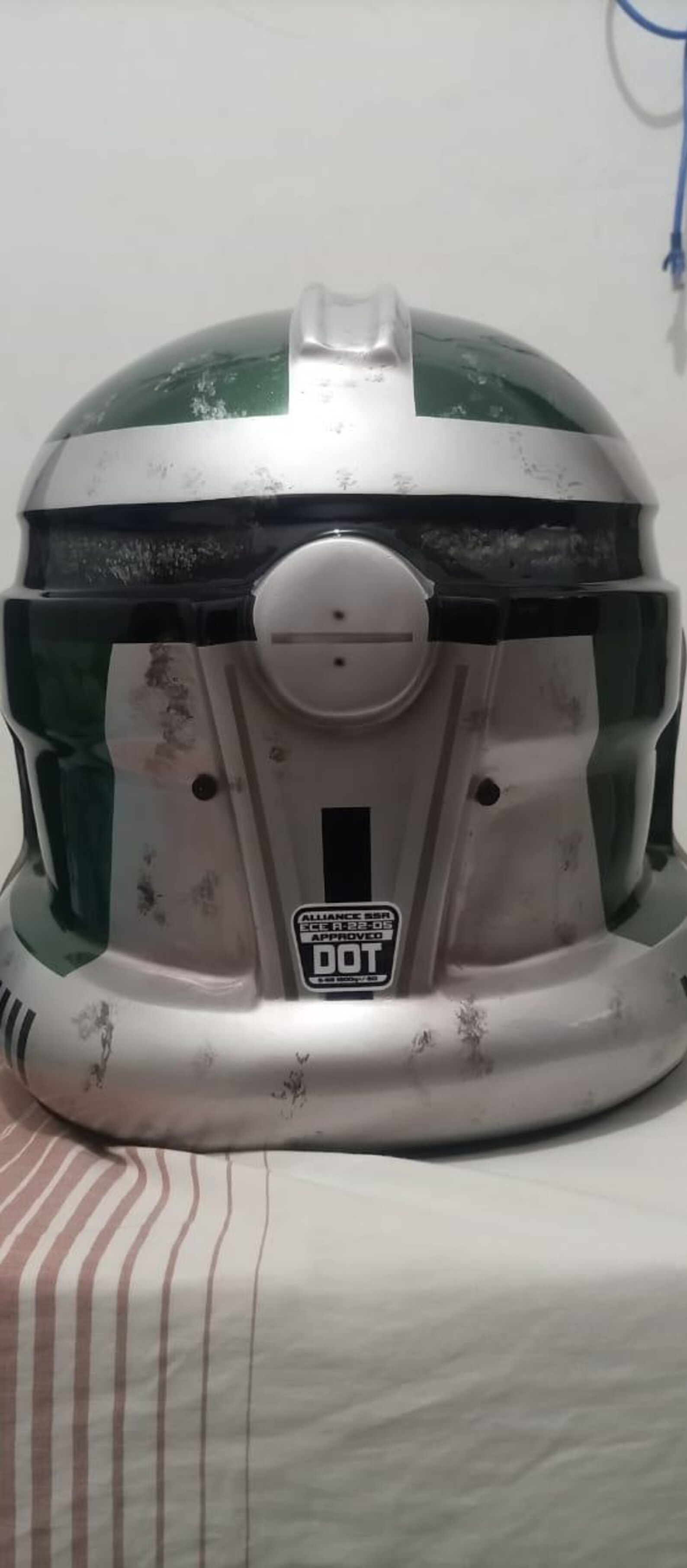 Helmet Stormtrooper Captain Rex Green for Ride Motorcycle and Christmas ...
