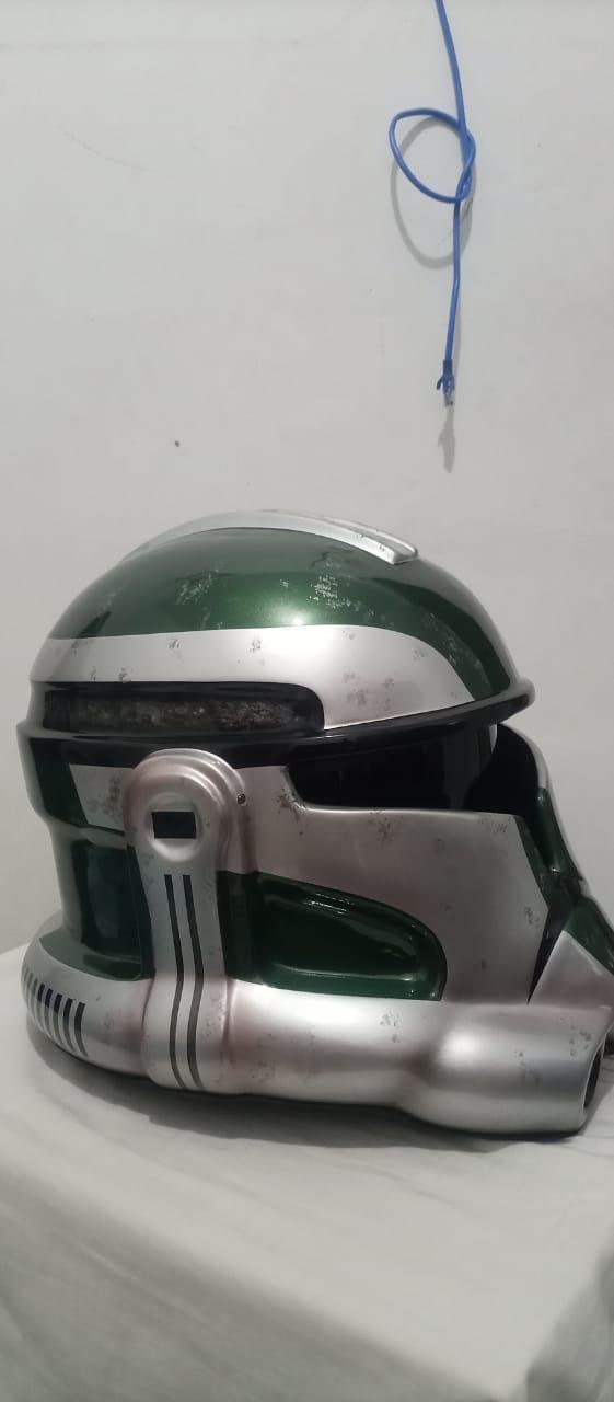 Helmet Stormtrooper Captain Rex Green for Ride Motorcycle and Christmas ...