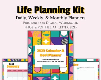 90s Theme Planner - Etsy