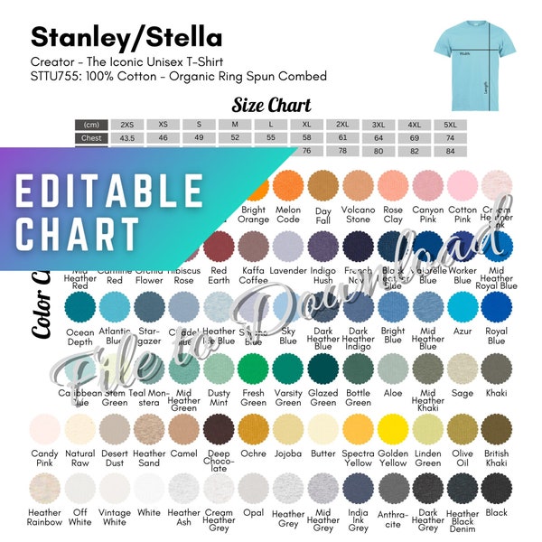 Stanley Size Template - Etsy