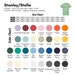 Stanley/stella Color Chart and Size Chart, STTU70 Stanley Stella ...