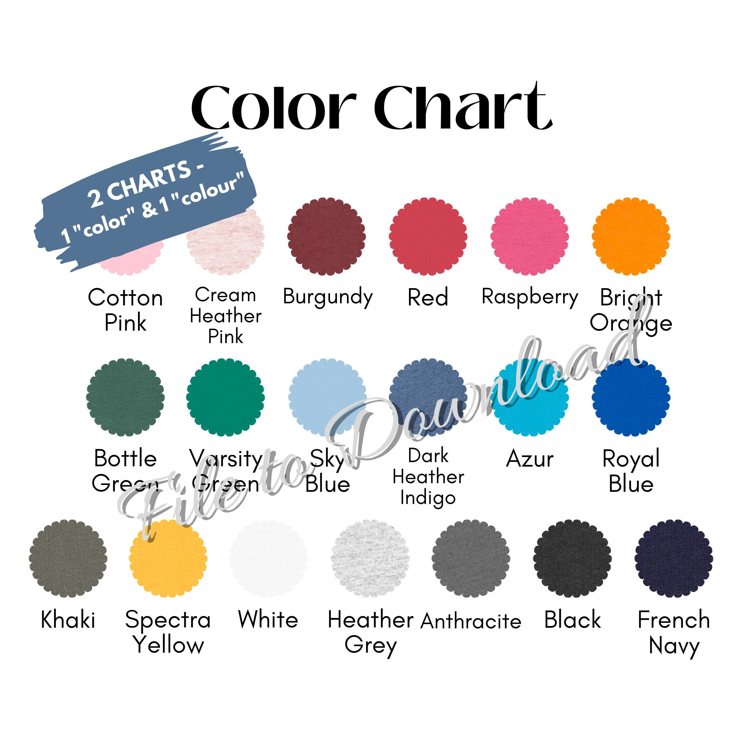 Stanley/stella STTW039 Color Chart, Stanley Stella Jazzer Essential ...