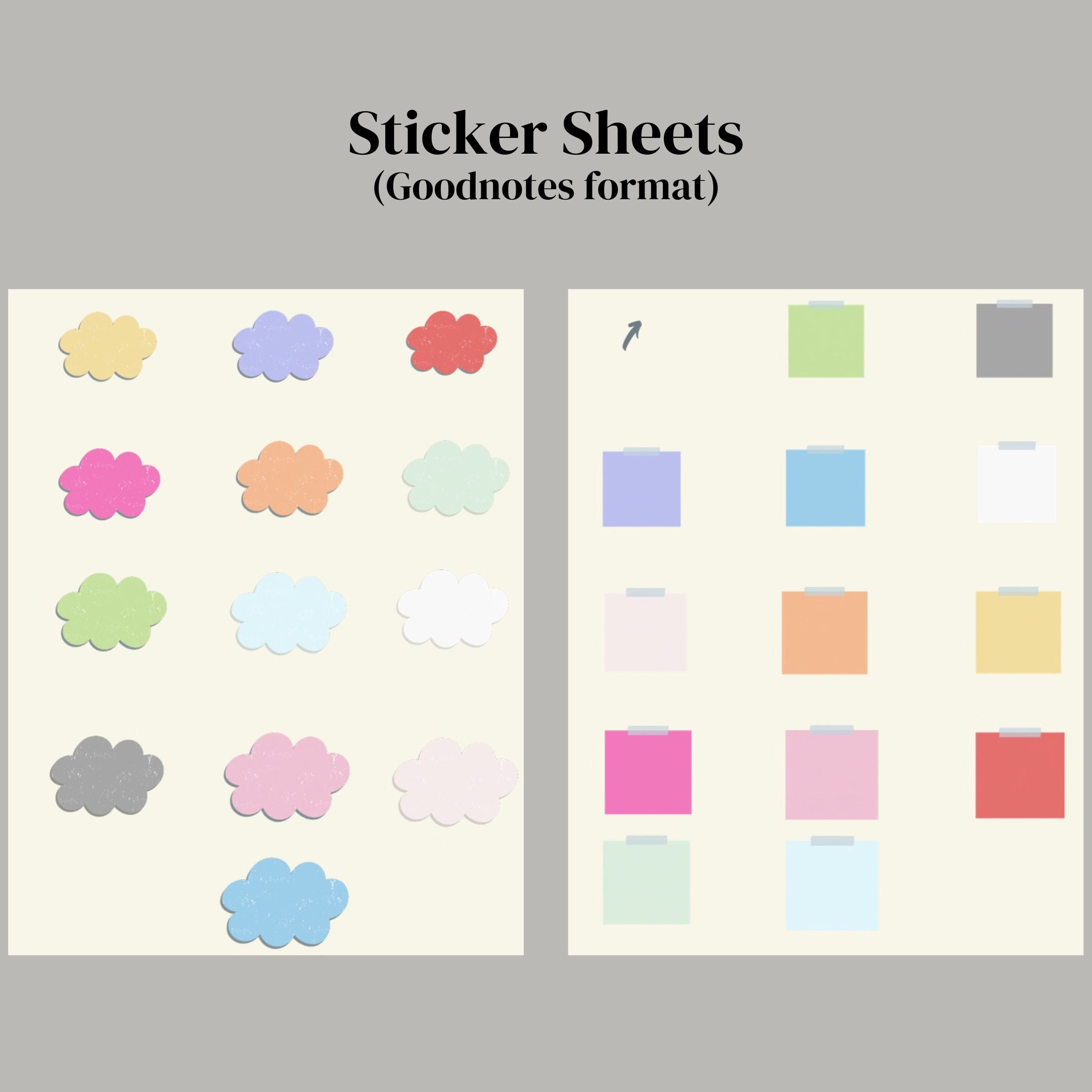 Law Student Note-taking Bundle - Digital or Printable Templates for ...
