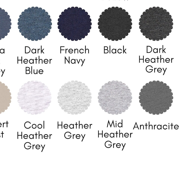 Stanley/stella Color Chart and Size Chart, STTU169 Stanley Stella ...