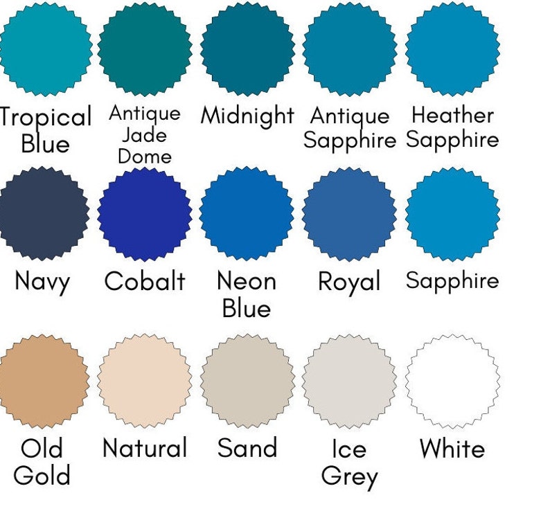 Gildan 18500 Color Chart and Size Chart G185 Hooded - Etsy UK