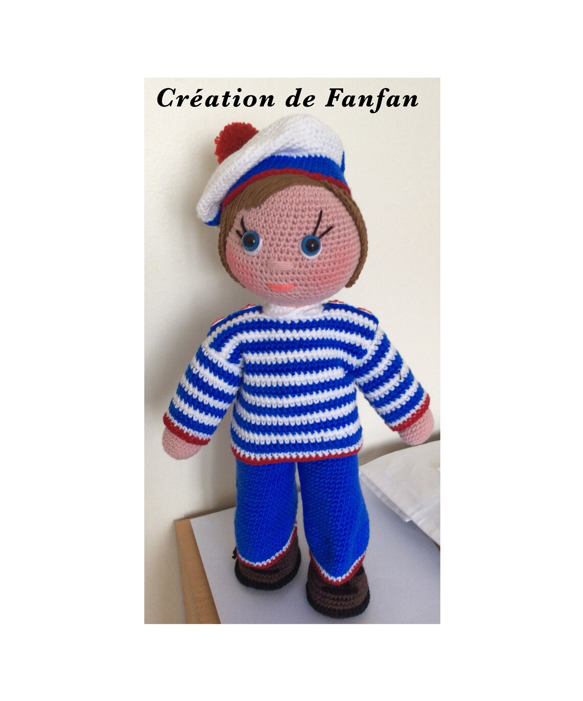 Le Petit Marin version 1 Au Crochet Fichier PDF à - Etsy UK