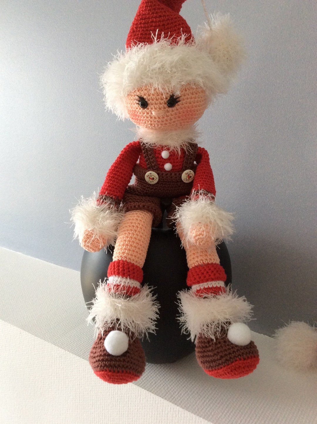 Nicolas the Christmas Elf, Crochet, My Version, PDF File to Download in ...