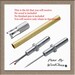 Seam Ripper Or Stiletto Handle Kit Wood Turning Lathe | Etsy